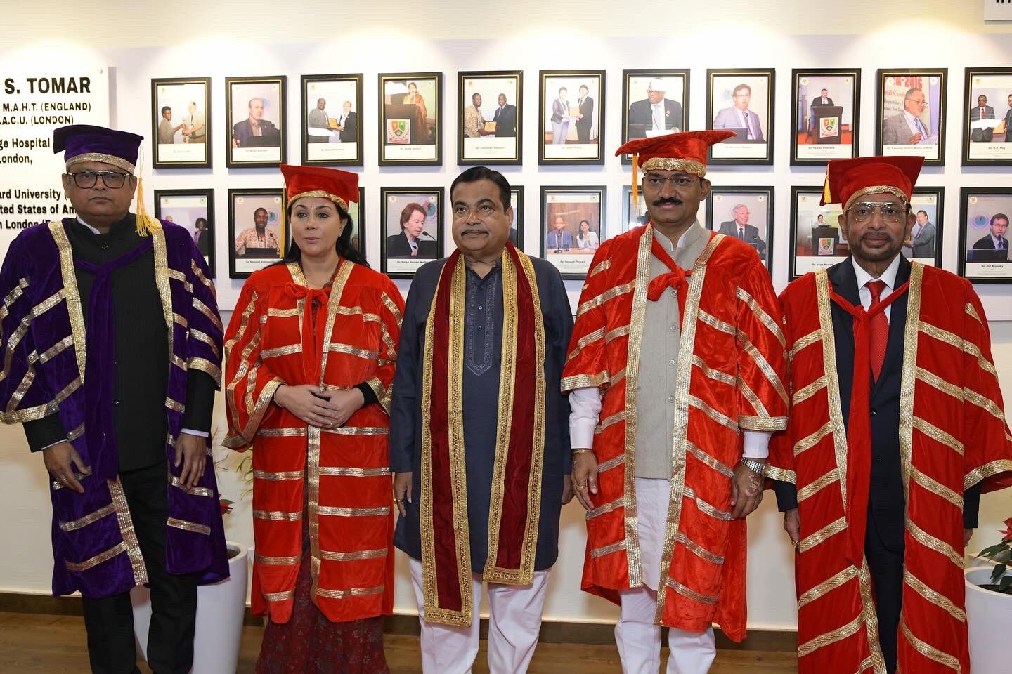 Nitin Gadkari Encourages Social Responsibility and Innovation at Nims University’s Convocation ...